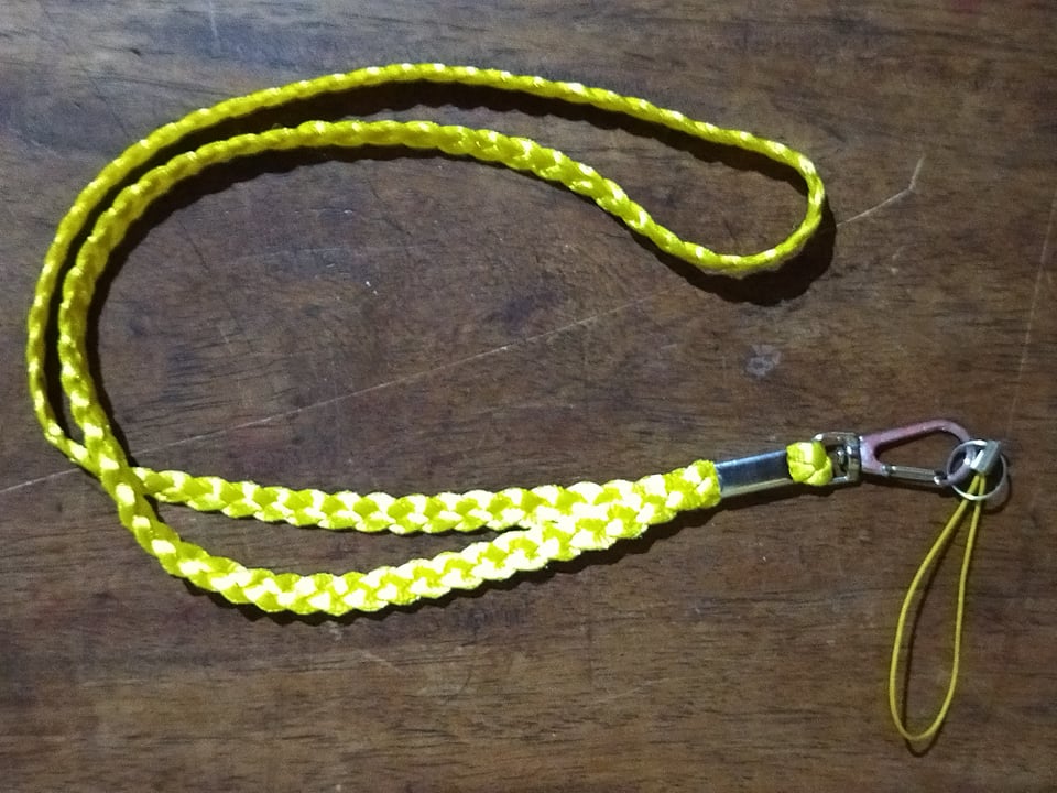 BRAIDED ID LACE WITH CELL PHONE STAP AND HOOK | Lazada PH