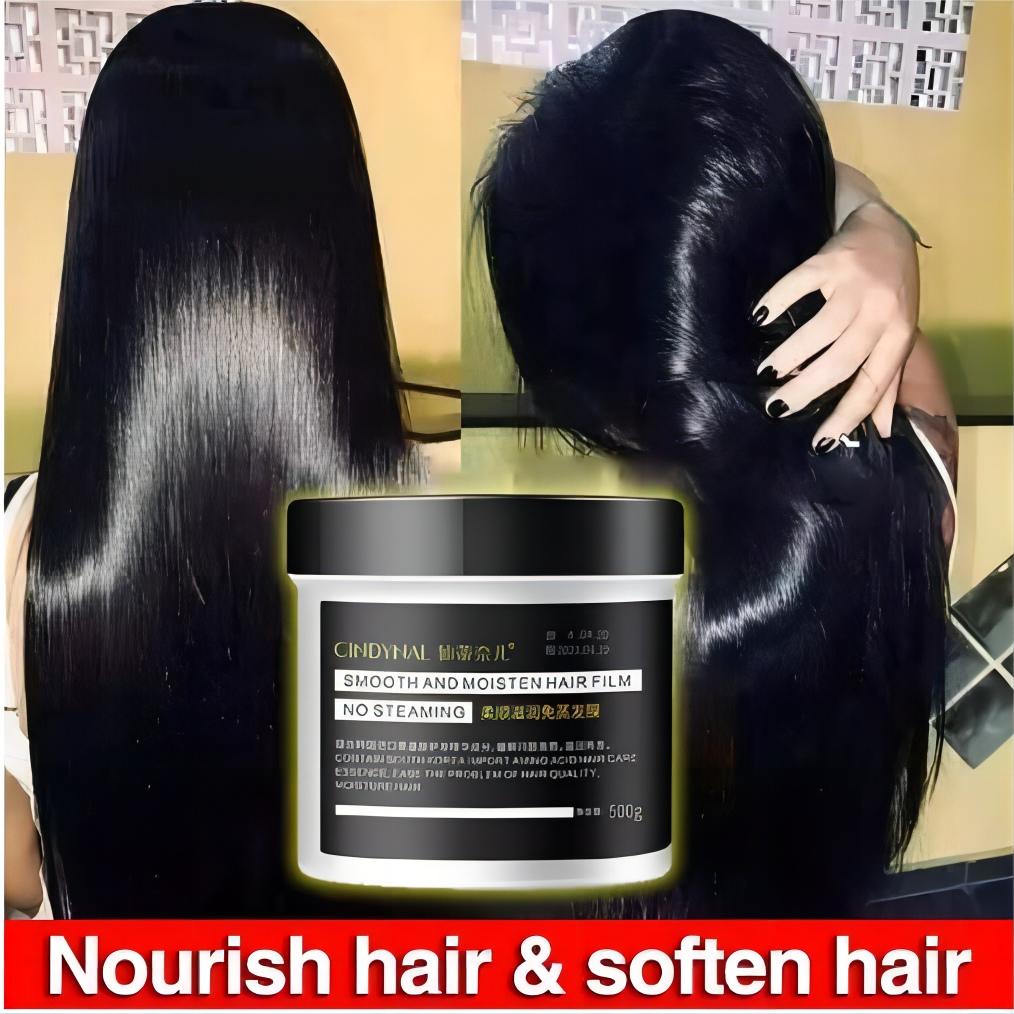 CINDYNAL Hair Mask Treatment Conditioner Smooth And Moisten Hair Film ...