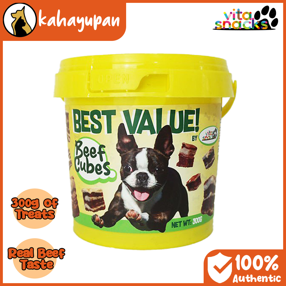 Best Value! Beef Cubes by Vita Snacks 300g | Lazada PH
