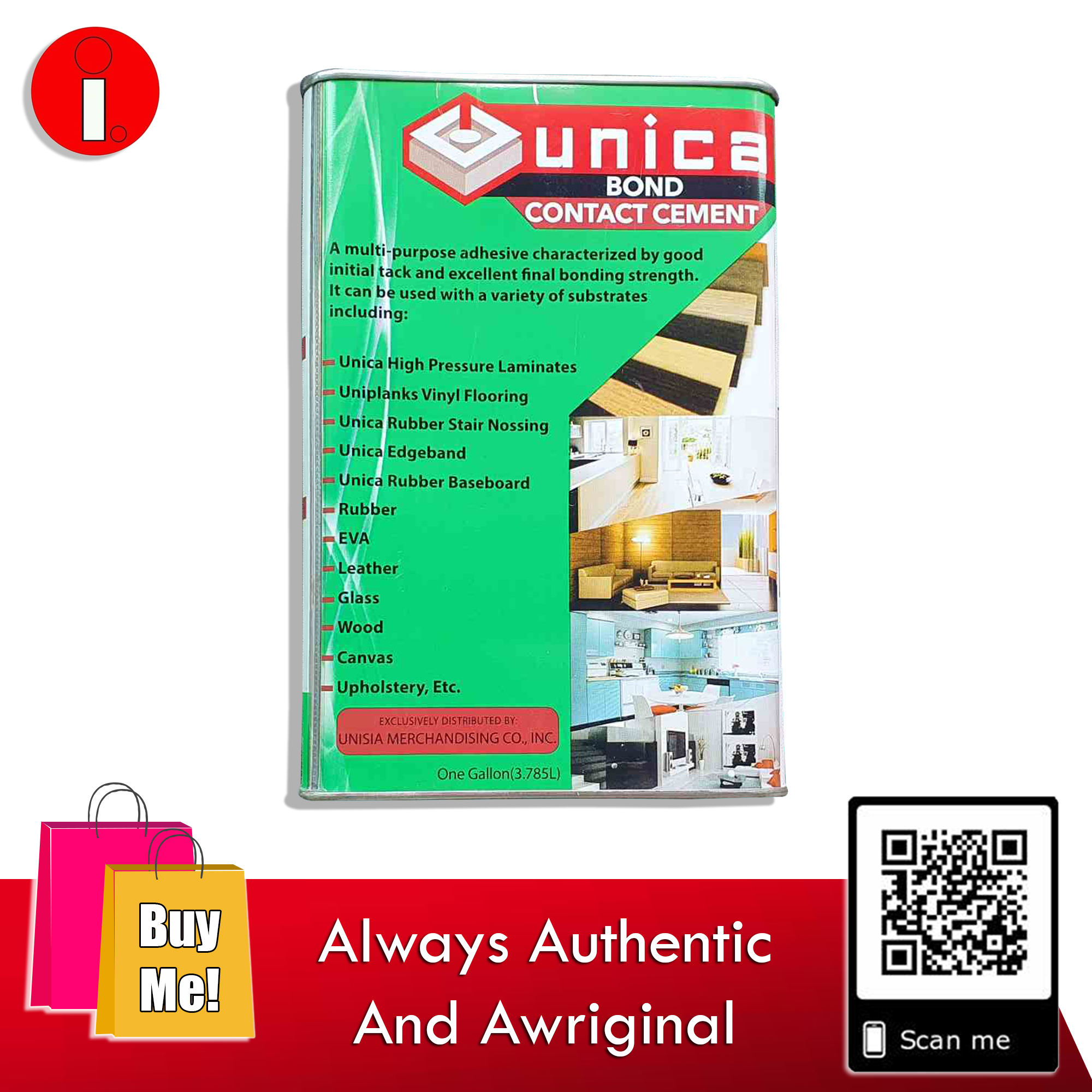 Unica Bond Adhesive (6gallons box) | Lazada PH