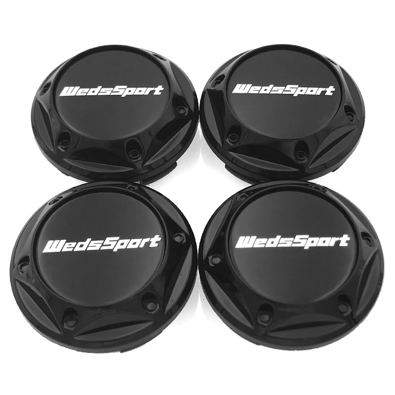 Hub accessories CarDIY 4pcs 68mm WedsSport Center Sport Rim Cap Proton ...