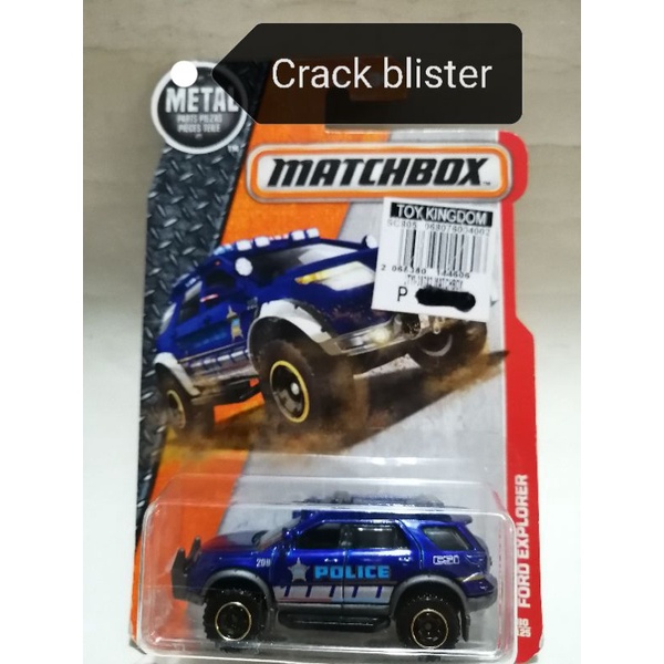Matchbox Ford Police Interceptor Utility Explorer El Segundo San Diego ...