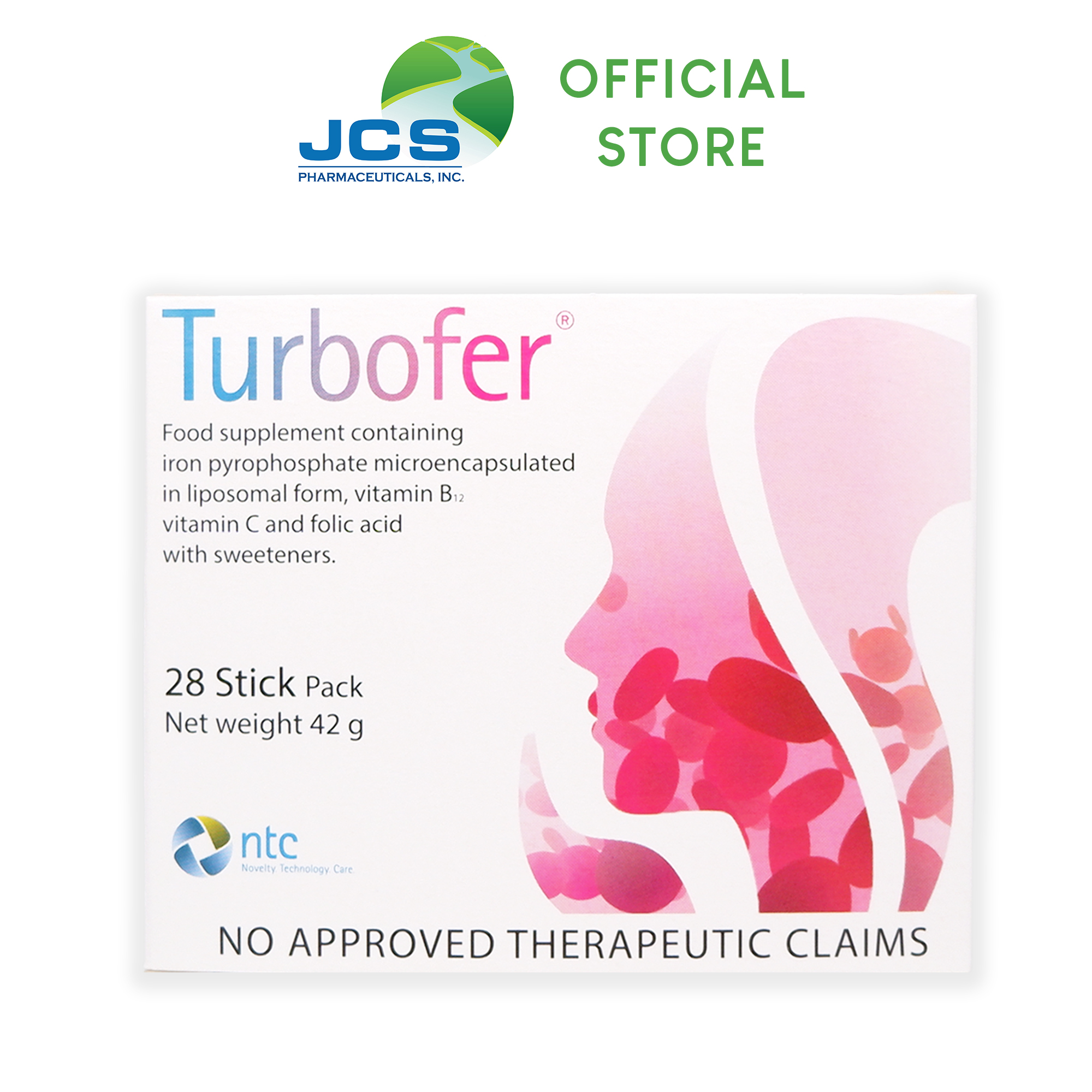 Turbofer Granules (Iron Supplement with Vit C, Vit B12, Folic Acid ...