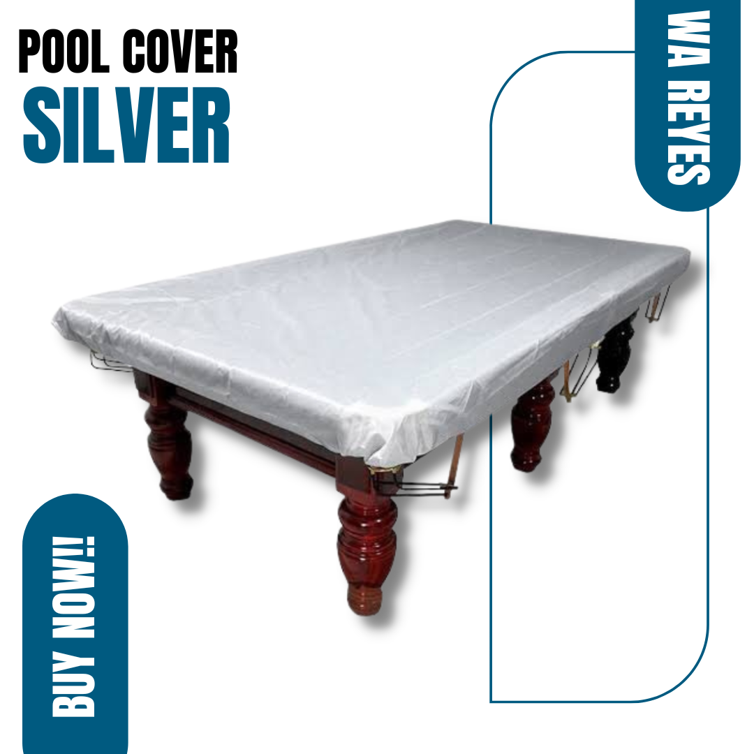 1 PC. POOL COVER FOR BILLIARD TABLE [ SILVER ] | COVER | BILLIARD ...