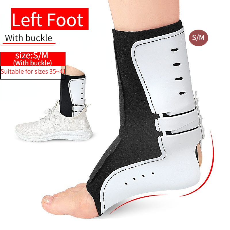 Adjustable Foot Droop Splint ce Orthosis Ankle Joint Fixed Strips ...