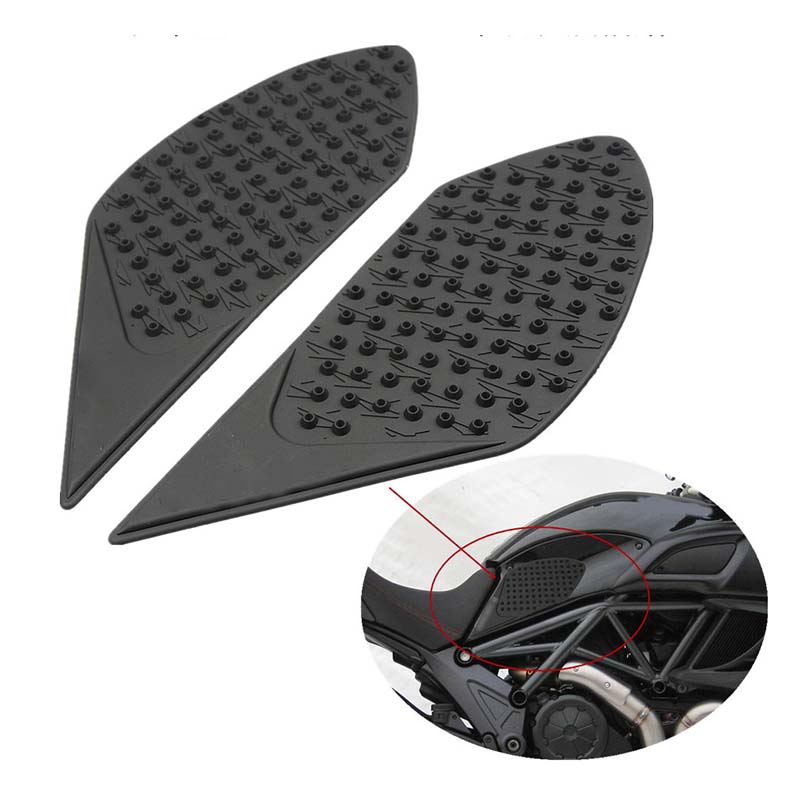 2PCS Motorcycle Tank Traction Pad Side Gas Grip Protector for Ducati ...