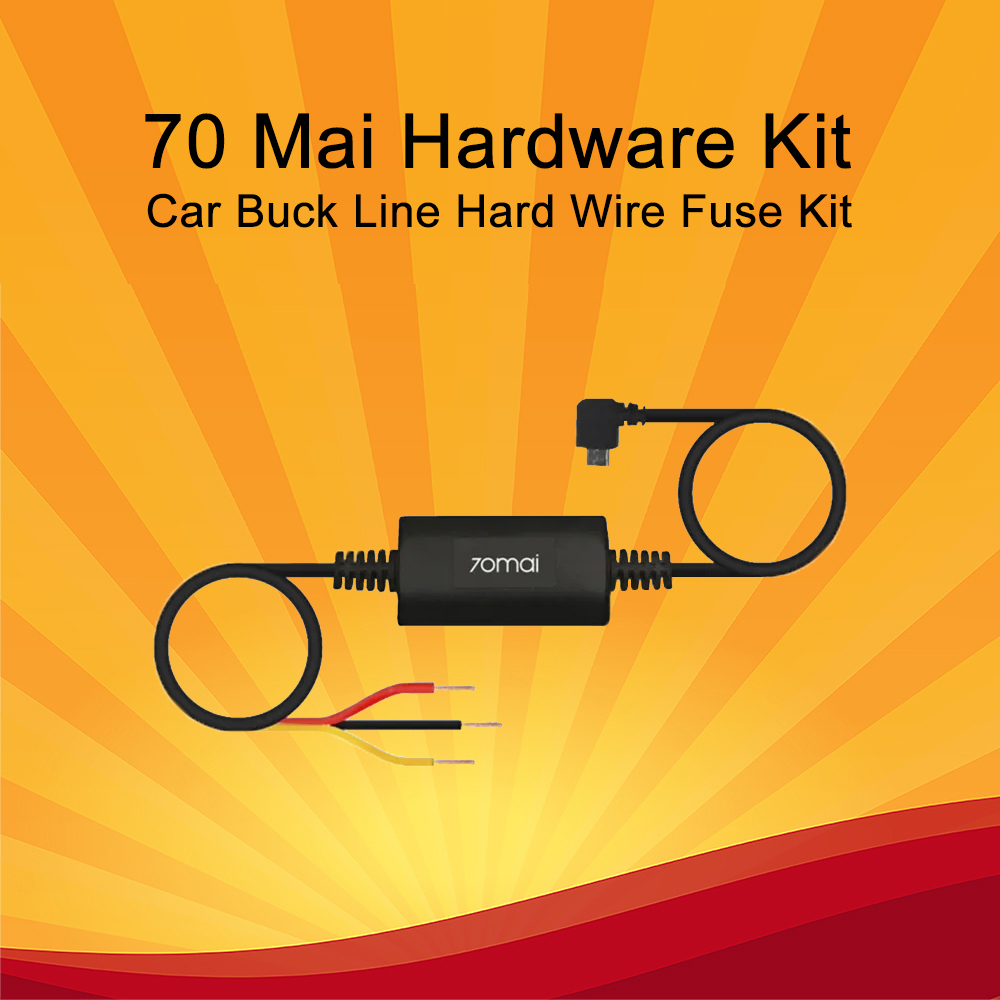 70 mai Car Buck Line Dash Camera Hard Wire Fuse Kit Car Driving ...