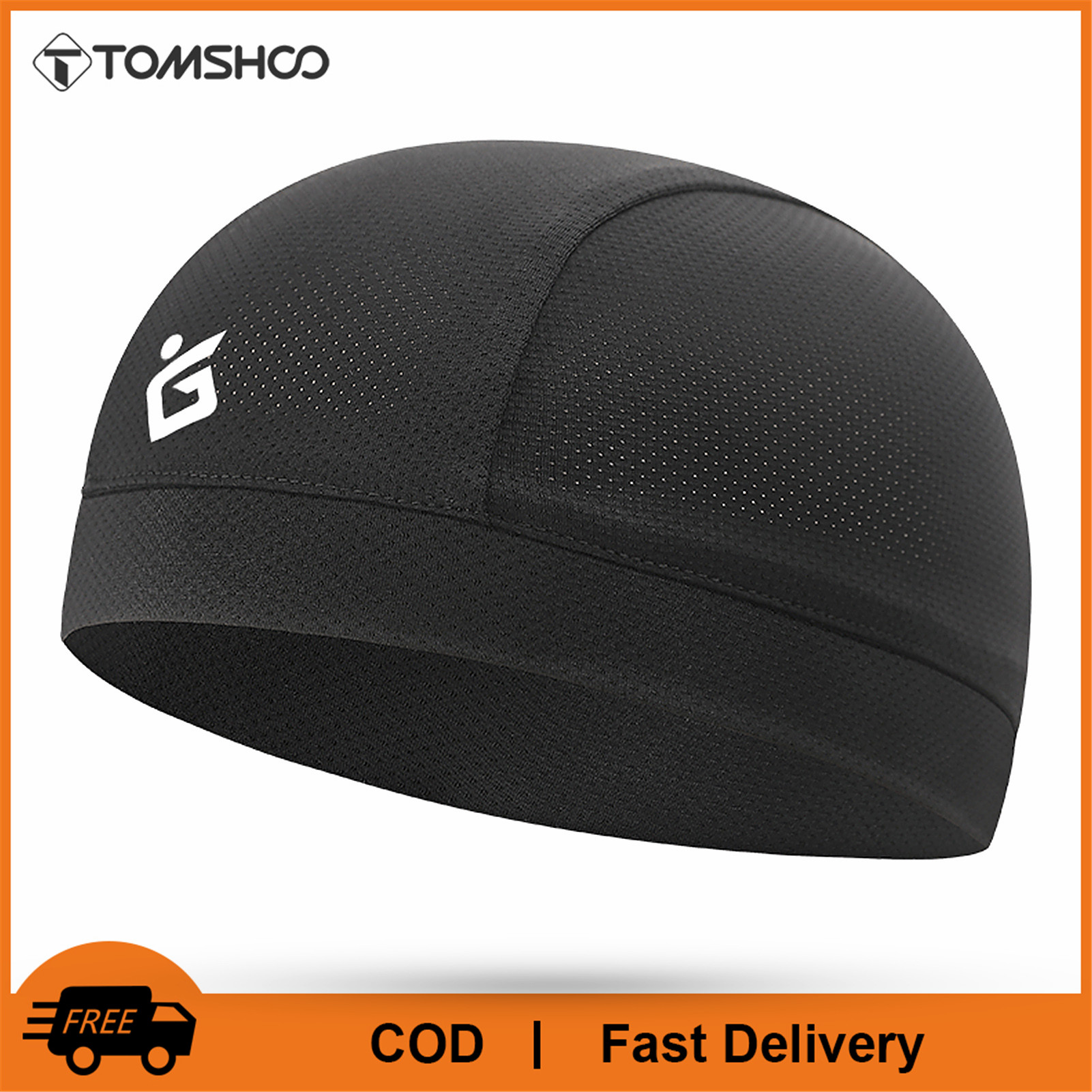TOMSHOO Cooling Cap Men Women Sweat Wicking Cycling Running Hat Helmet ...