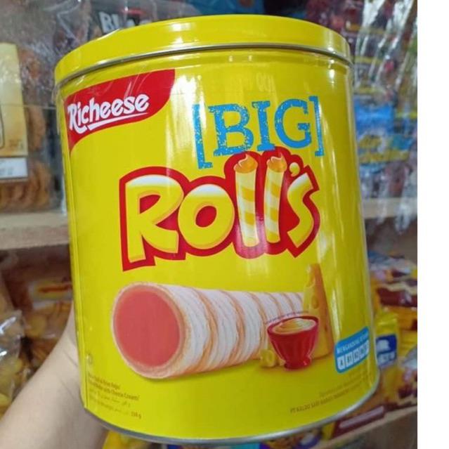 Richeese Big Rolls 330g Cheese Stix Choco Sticks Chocolate Wafer Choco ...