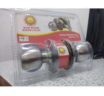SUN Door Lock for Standard Door, Door Knob with 3 keys | Lazada PH