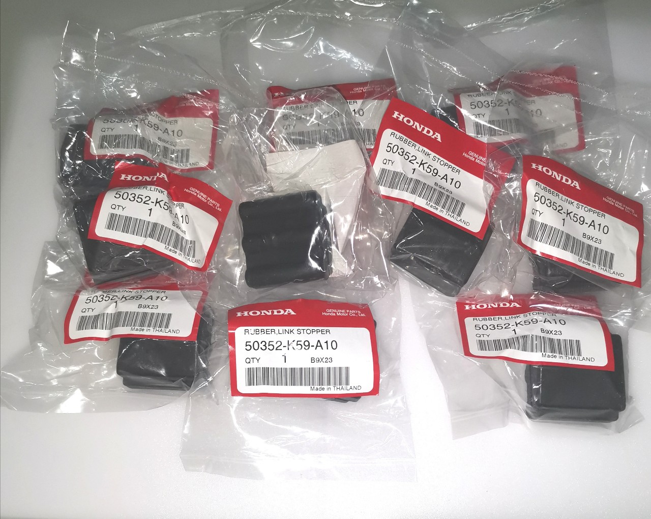 Genuine Honda RubberLink Stopper Click v1 v2(GC) & Air Blade 2020 ...