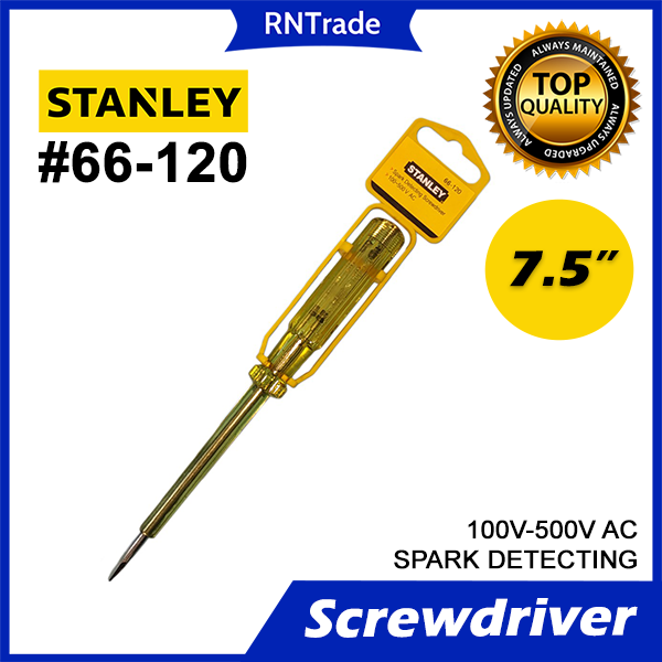 Stanley Spark Detector Screw Driver 66-120 (100-500 V AC) | Lazada PH