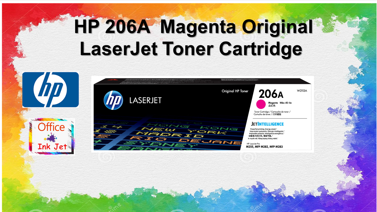 HP 206A Magenta Original LaserJet Toner Cartridge (W2113A) | Lazada PH