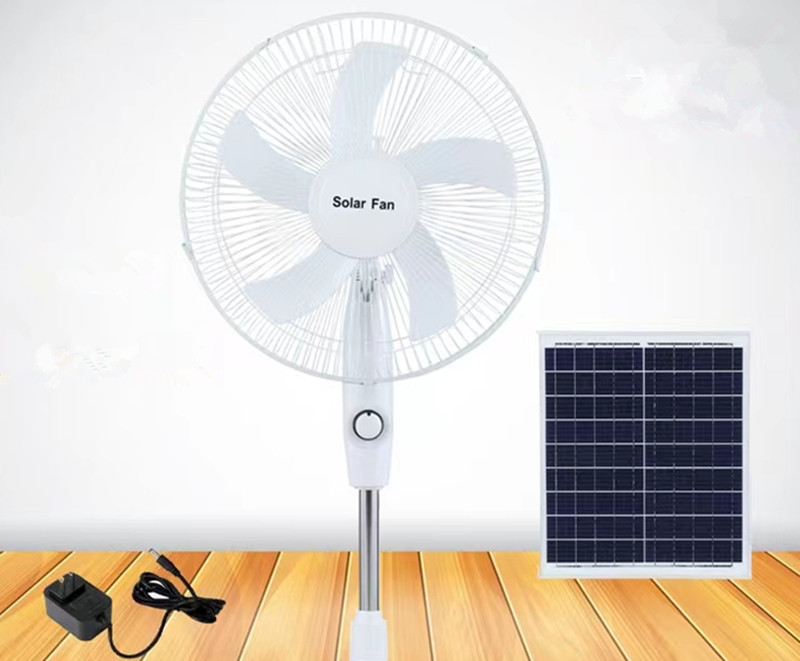 Rechargeable Solar Fan Stand Fan Oscillating Fan Stand Fan Mobile ...