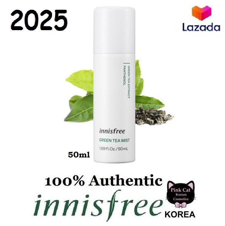 Korean Cosmetics INNISFREE Green Tea Mist 50ml | Lazada PH