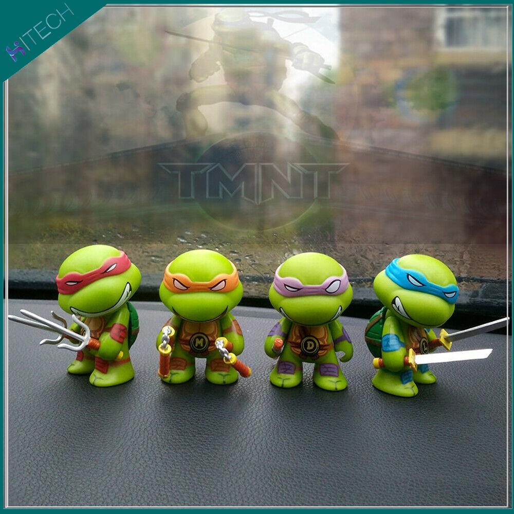 4pcs Ninjaed God Teenage Mutant Ninja Turtles TMNT Action Figure PVC ...