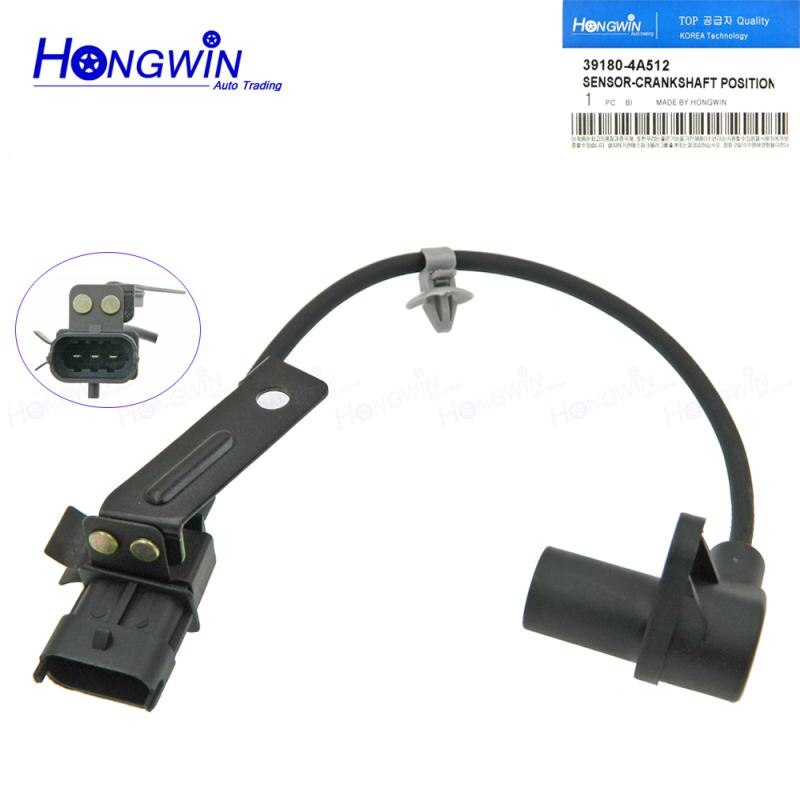 39180-4A512 Crankshaft Position Sensor For HYUNDAI ILOAD/IMAX VAN 2.5L ...
