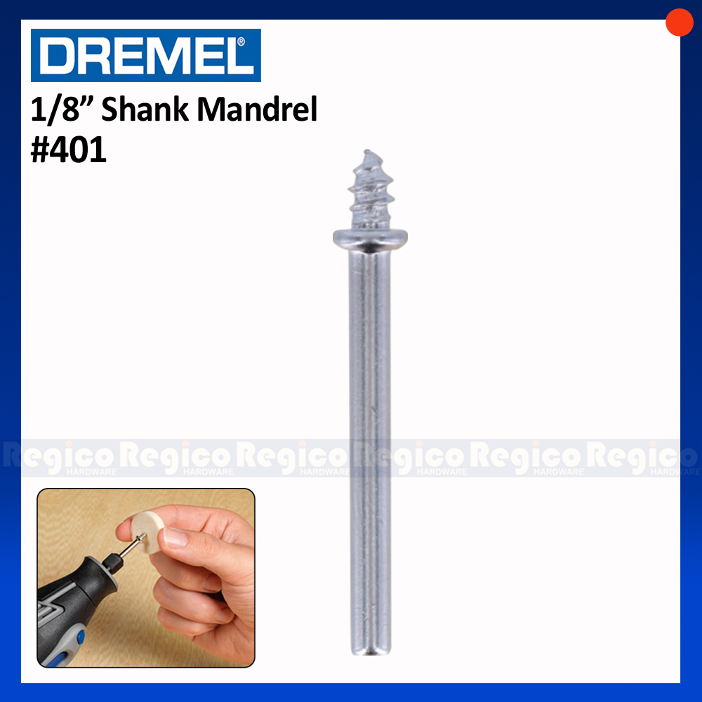 Dremel 1/8 Shank Mandrel (401) Regico Hardware | Lazada PH
