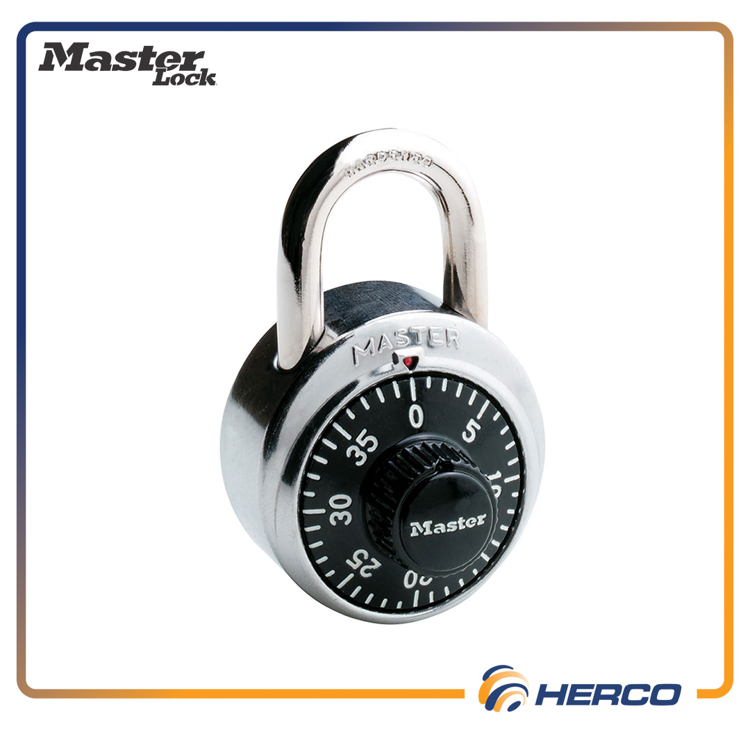 Master Lock 1500D Dial Combination Padlock Black | Lazada PH