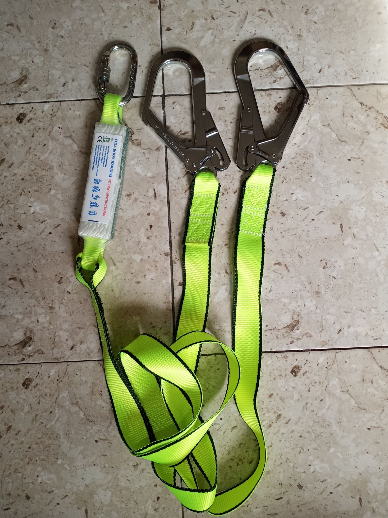 DOUBLE WEBBING LANYARD WITH SHOCK ABSORBER BIG HOOK | Lazada PH