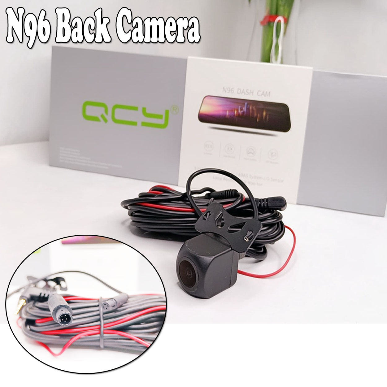 QCY N96 DASHCAM BACK CAMERA ONLY | Lazada PH