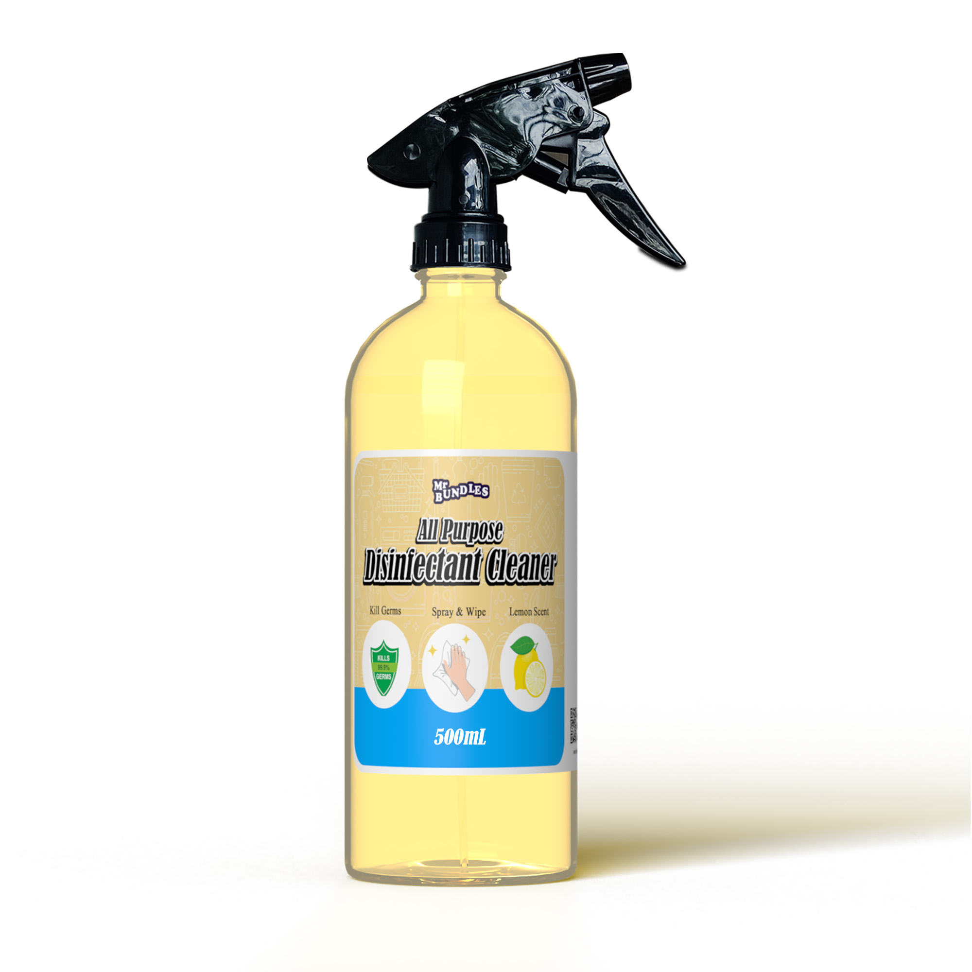 Spray & Wipe Disinfectant Cleaner with Microbial Defense [ 500mL Spray ...