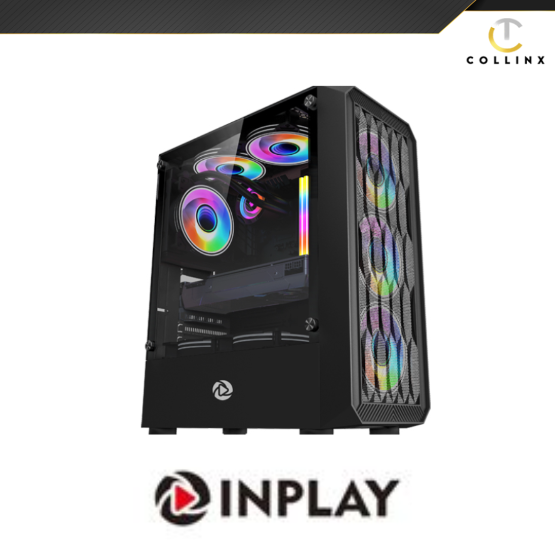 Inplay Meteor 20 PC Case | Tempered Glass | Heat Dissipation Chasis ...