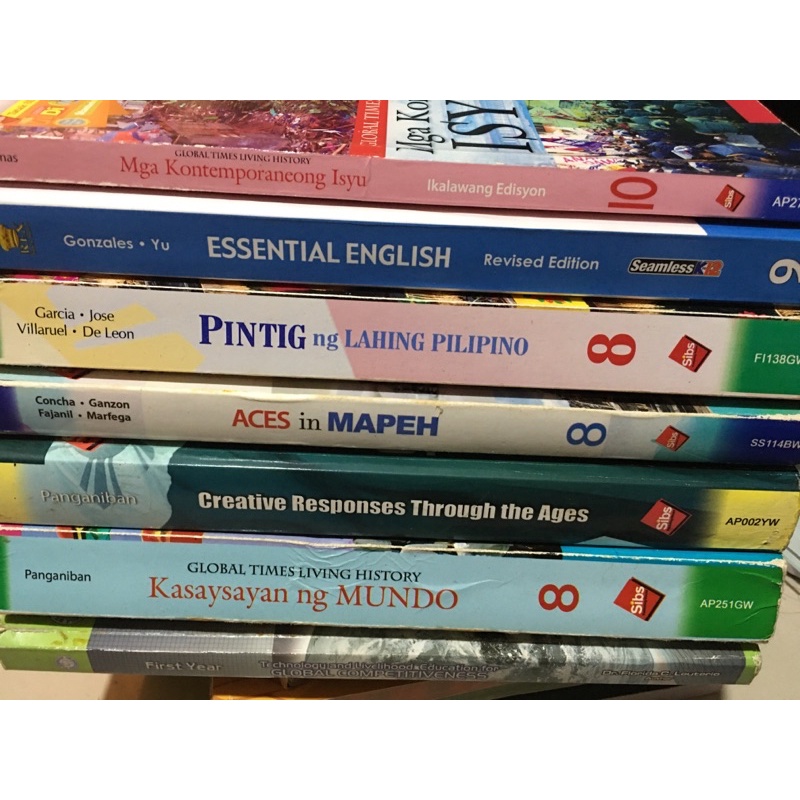 Grade 8, 9 and Grade 10 Books Used but not Abused | Lazada PH