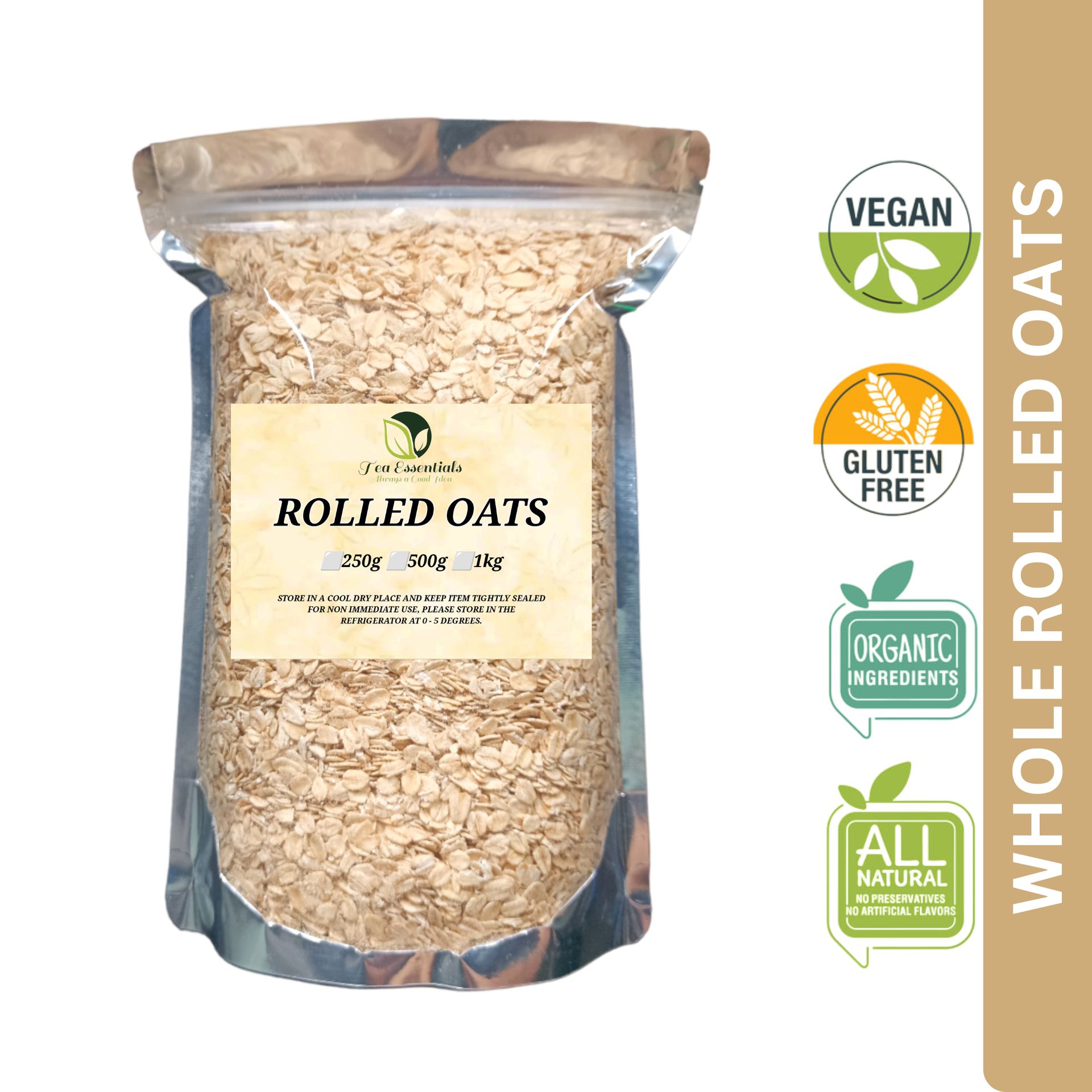Whole Grain Rolled Oats Oatmeal 1kg | Lazada PH