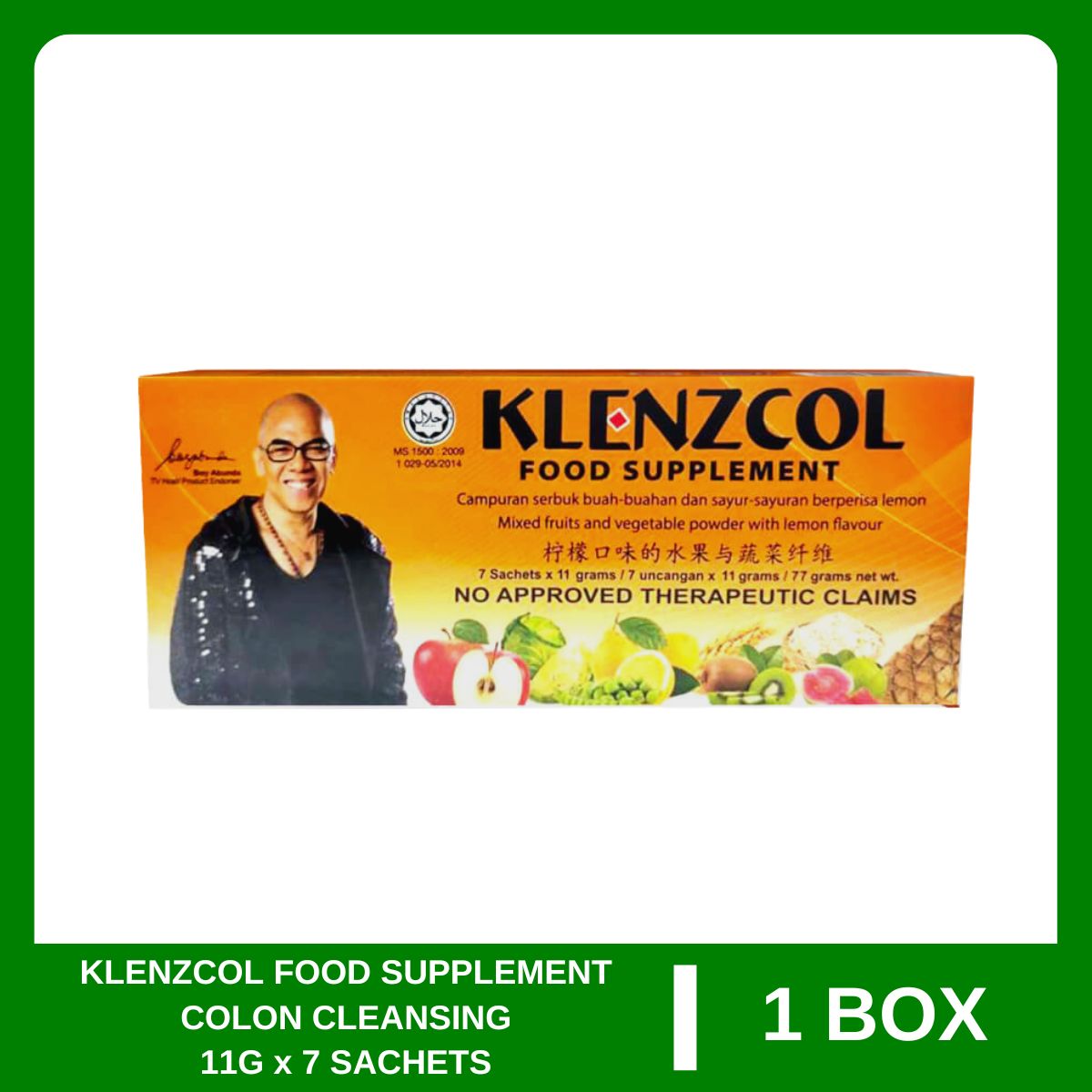 Klenzcol Colon Cleansing 7 sachets/Box ( 1 Box ) | Lazada PH