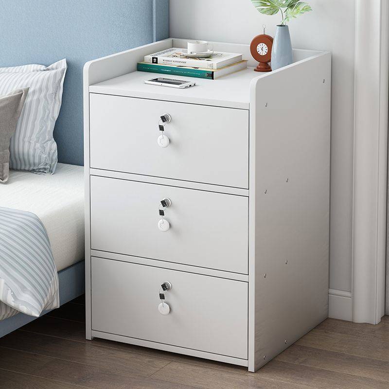 Modern Stylish Bedside Table Night Stand Storage Cabinet for Bedroom ...