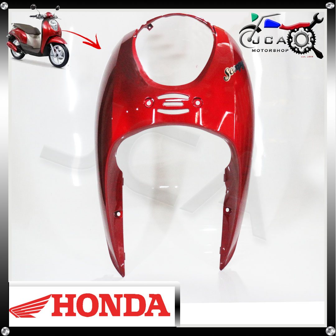 ORIGINAL HONDA FRONT COVER FOR SCOOPY - RED | Lazada PH