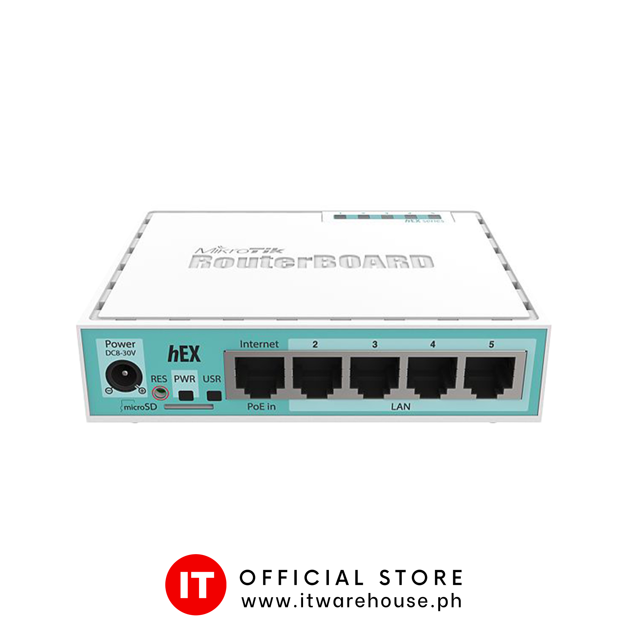 MikroTik RB750Gr3 hEX 5-port Gigabit Ethernet, Dual Core 880MHz CPU ...