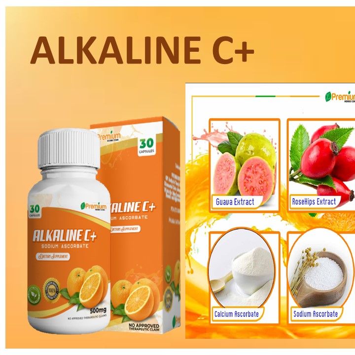 100% Safe and Effective Boosts Immunity Booster ALKALINE C Sodium ...