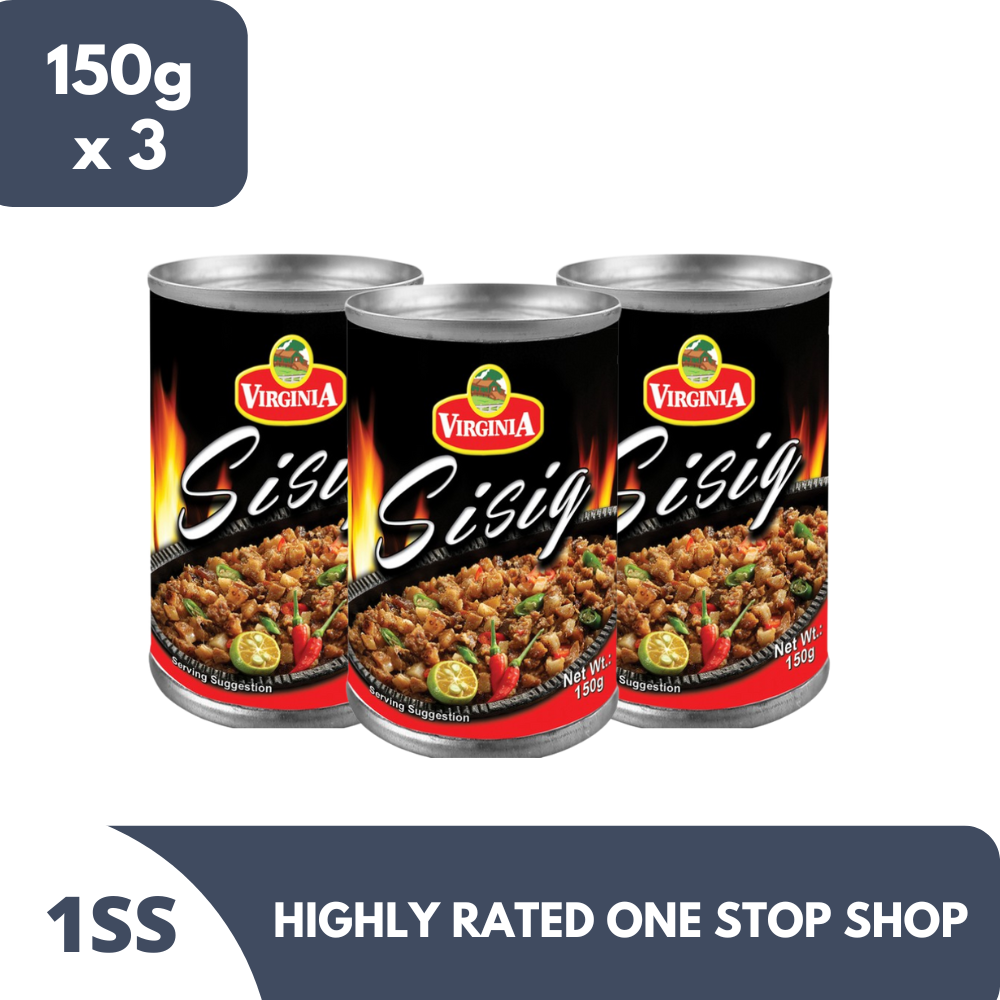 Virginia Sisig 150g x 3 | Lazada PH