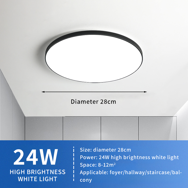 Ultra-thin LED Ceiling Light Home Light Bathroom Balcony Kitchen And ...
