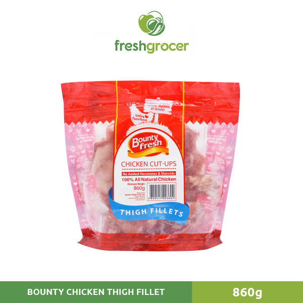 Bounty Fresh Chicken Thigh Fillet 860g | Lazada PH