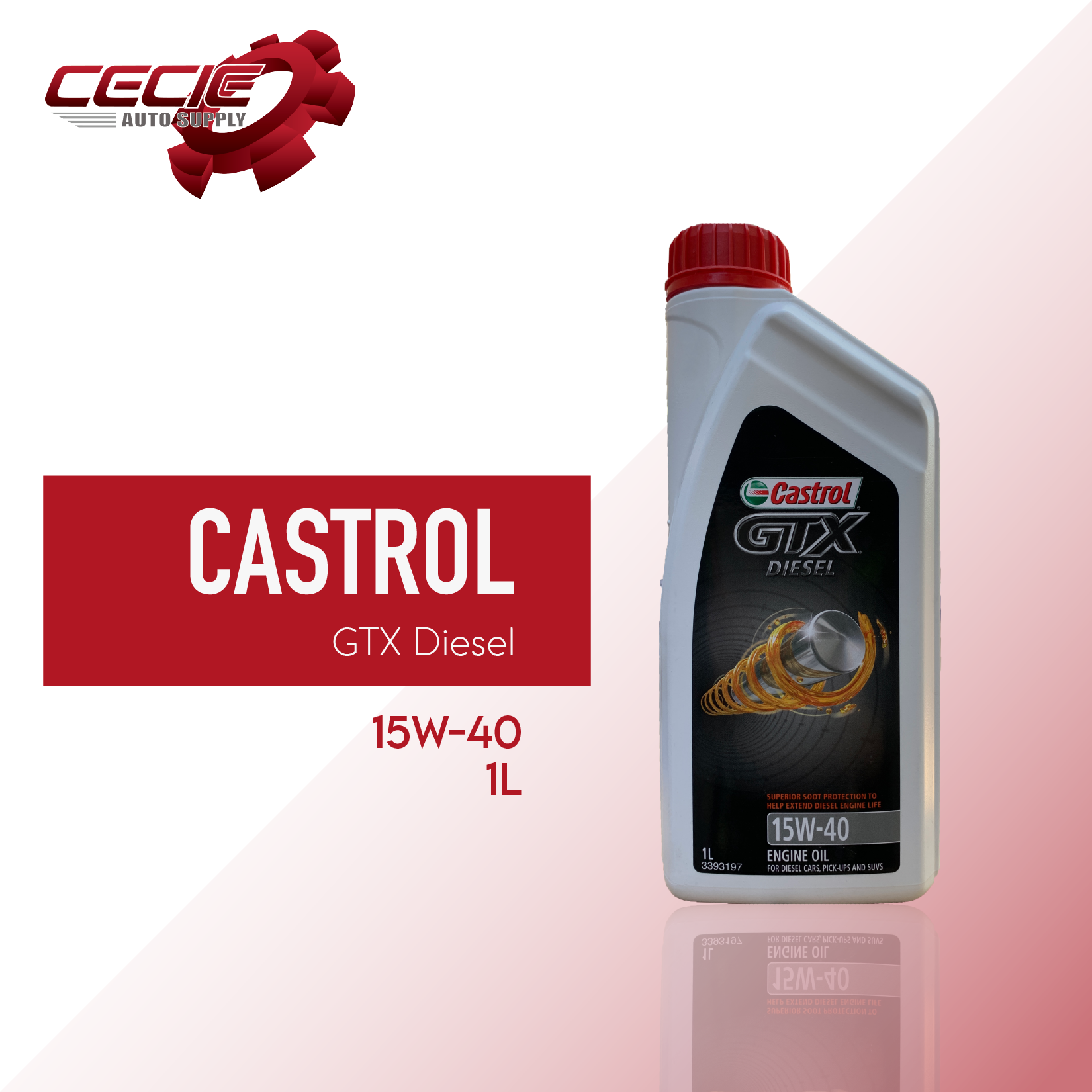 Castrol GTX Diesel 15W-40 1Li | Lazada PH