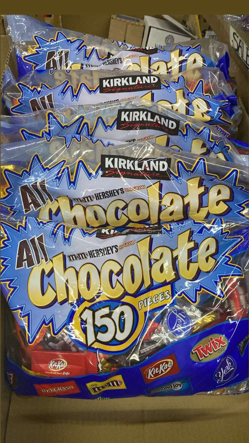 Kirkland Signature All Chocolate Funsize Variety 150 pieces Assorted ...