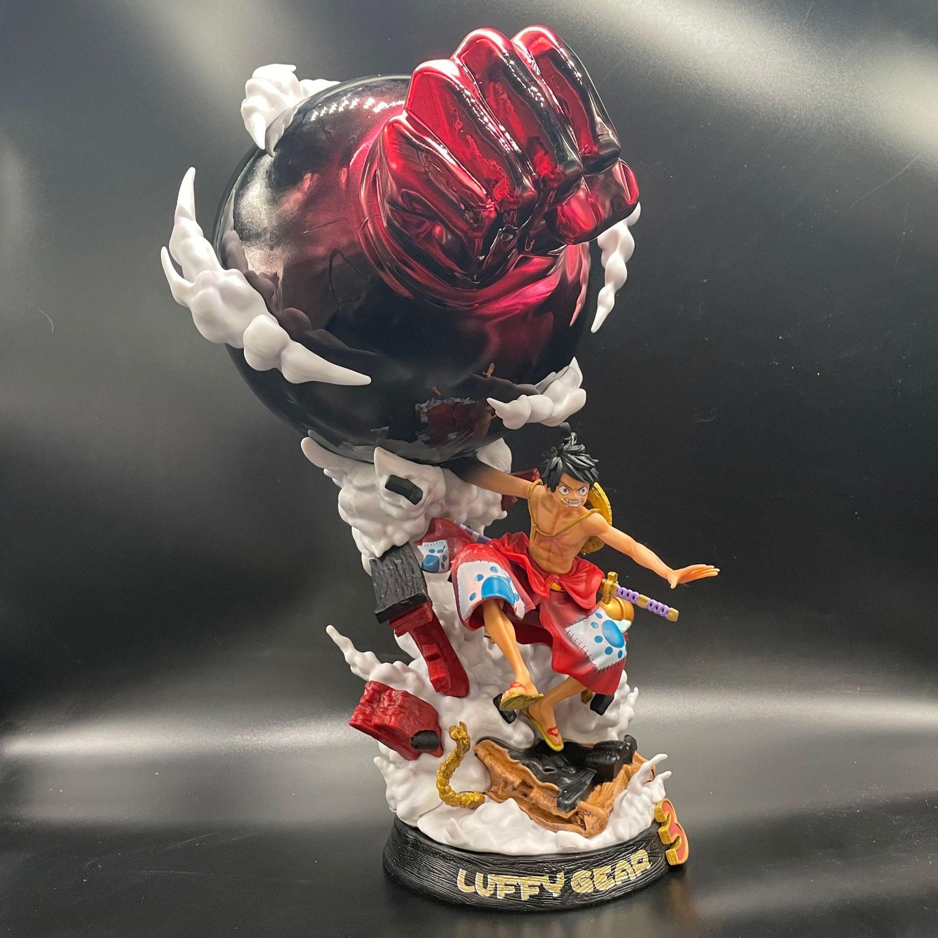 Hey Anime-One Piece Luffy Gear 3 Big figures with colour box | Lazada PH