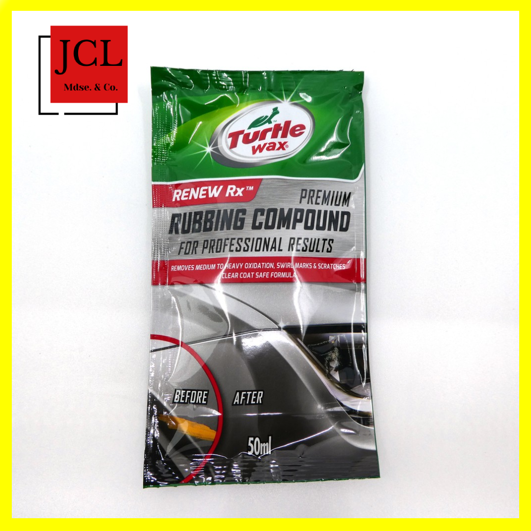 Turtle Wax Rubbing Compound 50ml Sachet | Lazada PH