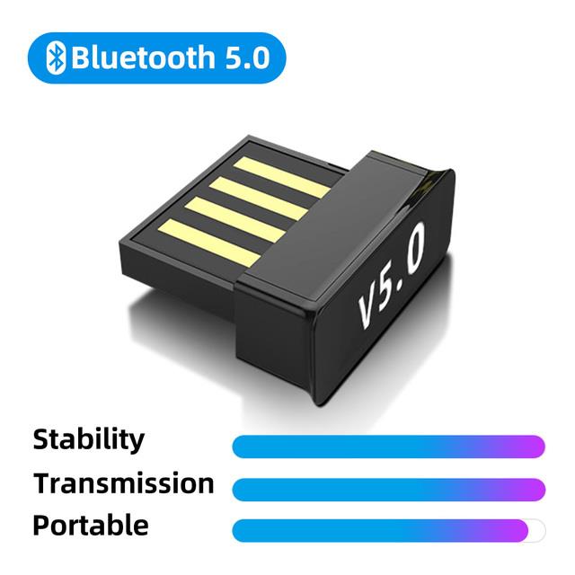 RTL8761B USB Bluetooth Adapter BT 5.0 Wireless Audio Receiver Laptop PC ...