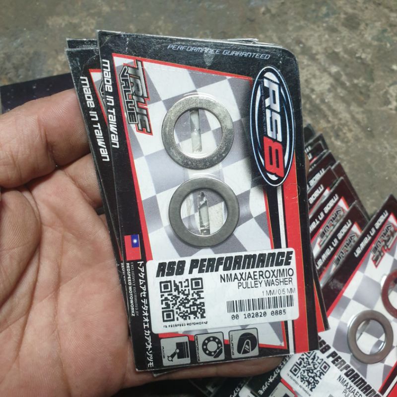 RS8 Tuning Magic Washer 1mm and 0.5mm Aerox Nmax Mio Click Pcx Advf15 ...