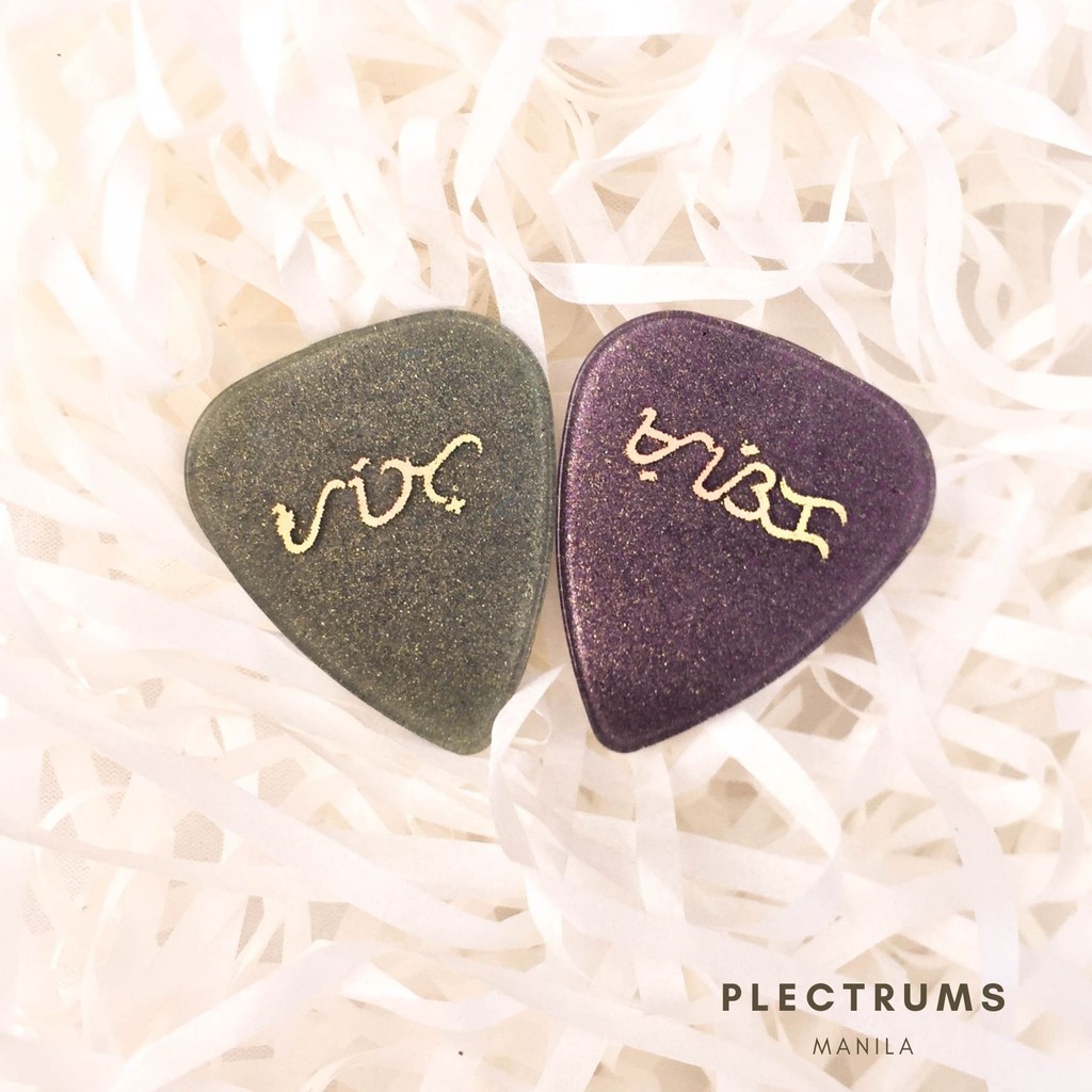 Awit at Musika Baybayin Handcrafted Guitar Pick | Plectrums Manila | Lazada PH