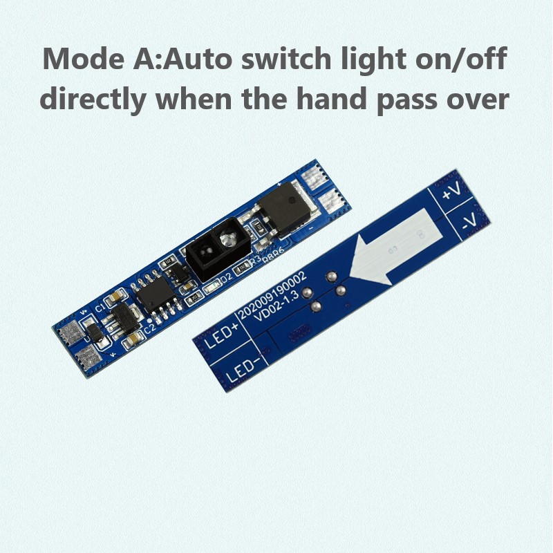 LED infrared sensor switch close to short distance 12v 24V cabinet for ...