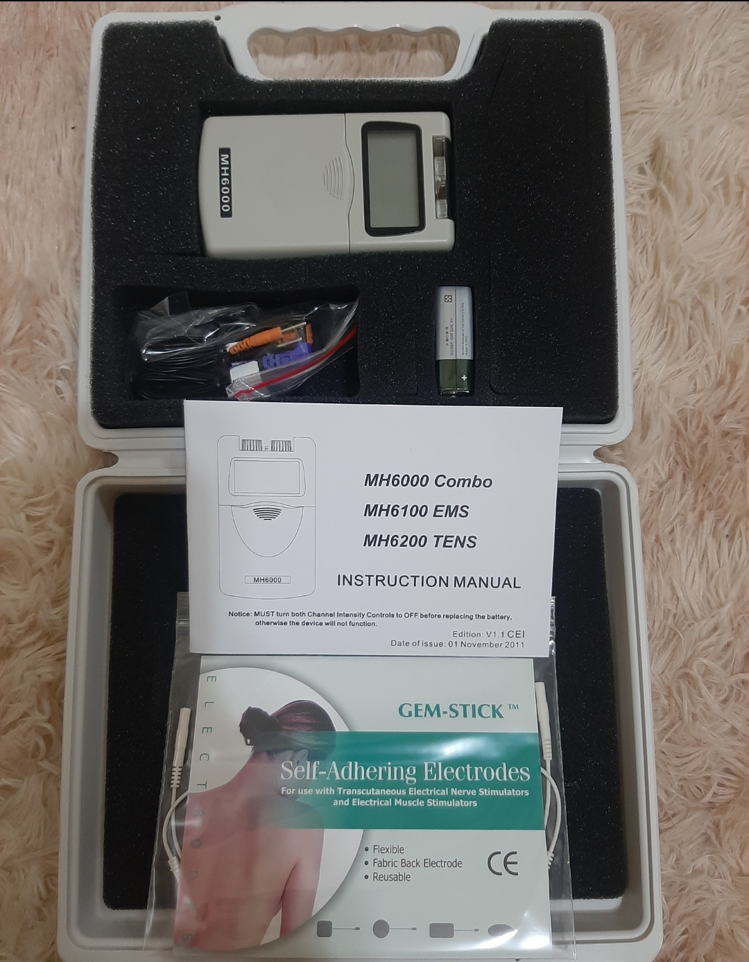MH6000 combo electrical stimulator TENS ES FES | Lazada PH