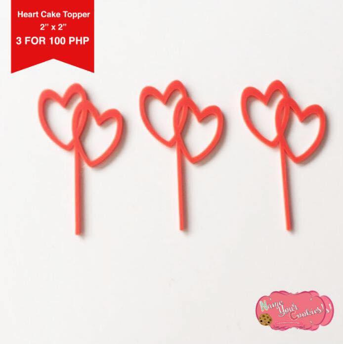 Heart Cake Topper | Lazada PH