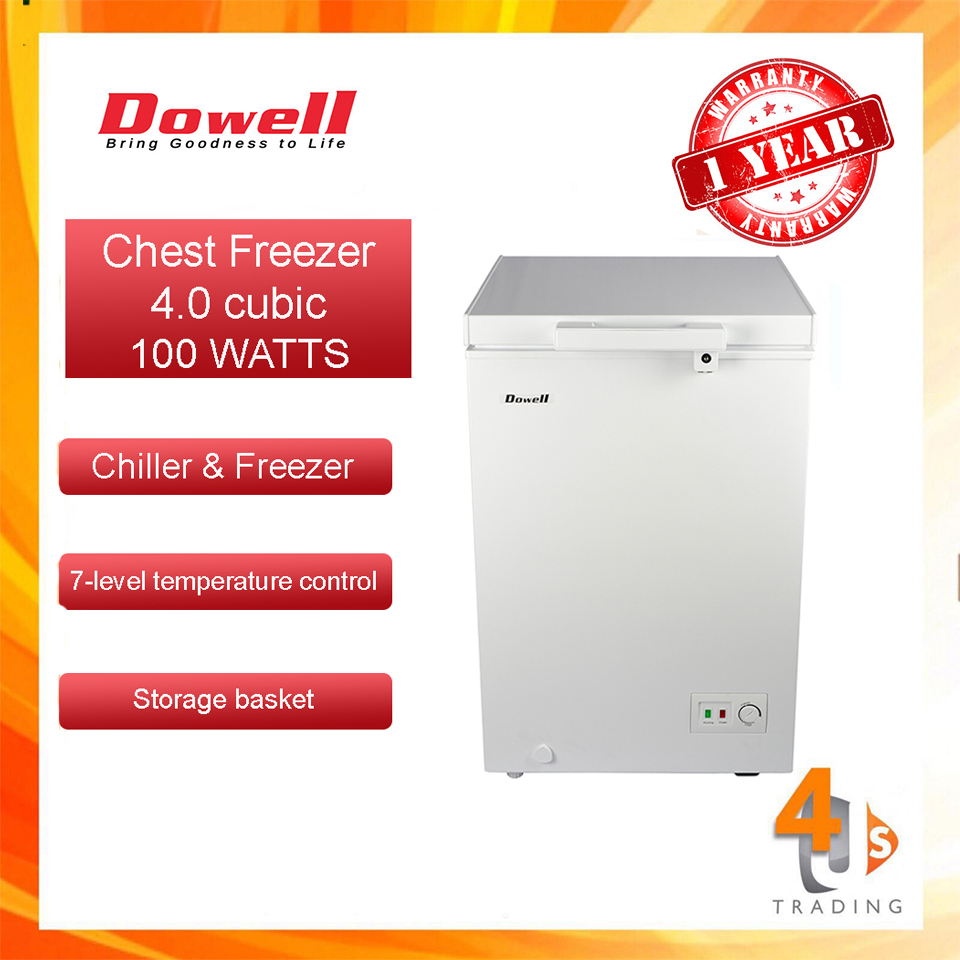 DOWELL CHEST FREEZER 4 CU. FT CFR-100 | Lazada PH