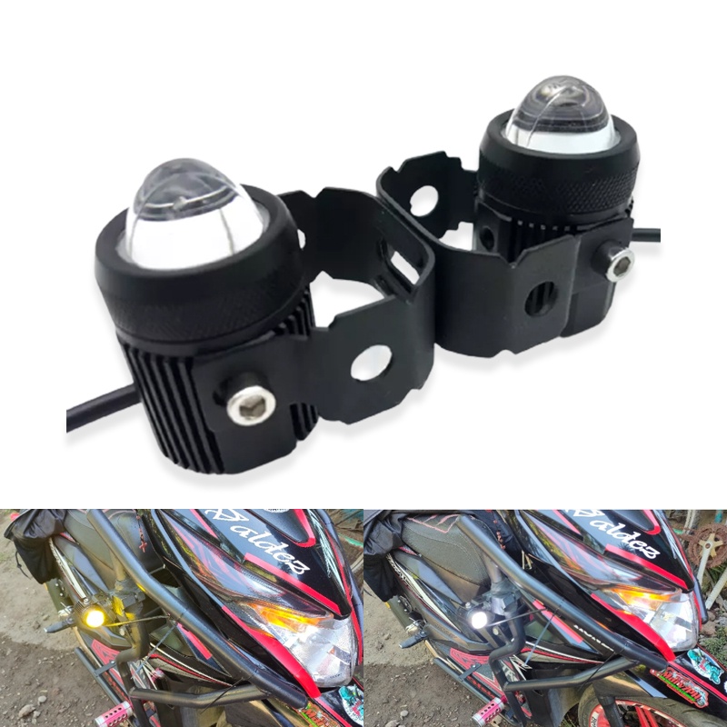 flash sales Mini Driving LED Light Headlight V2 with Fan (4 Wires) 3 ...