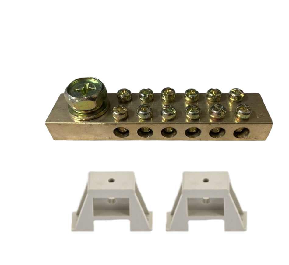 Grounding Copper Platoon Ground Double Row Terminal 10* 18 9 13 17 21 ...